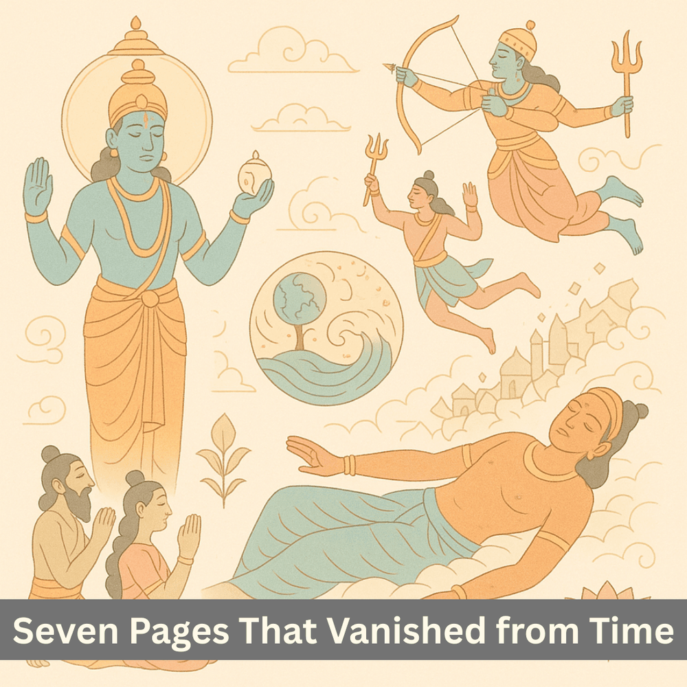 The Seven Missing Pages , When Divinity Turned Truth into Silence - ZODIAQ