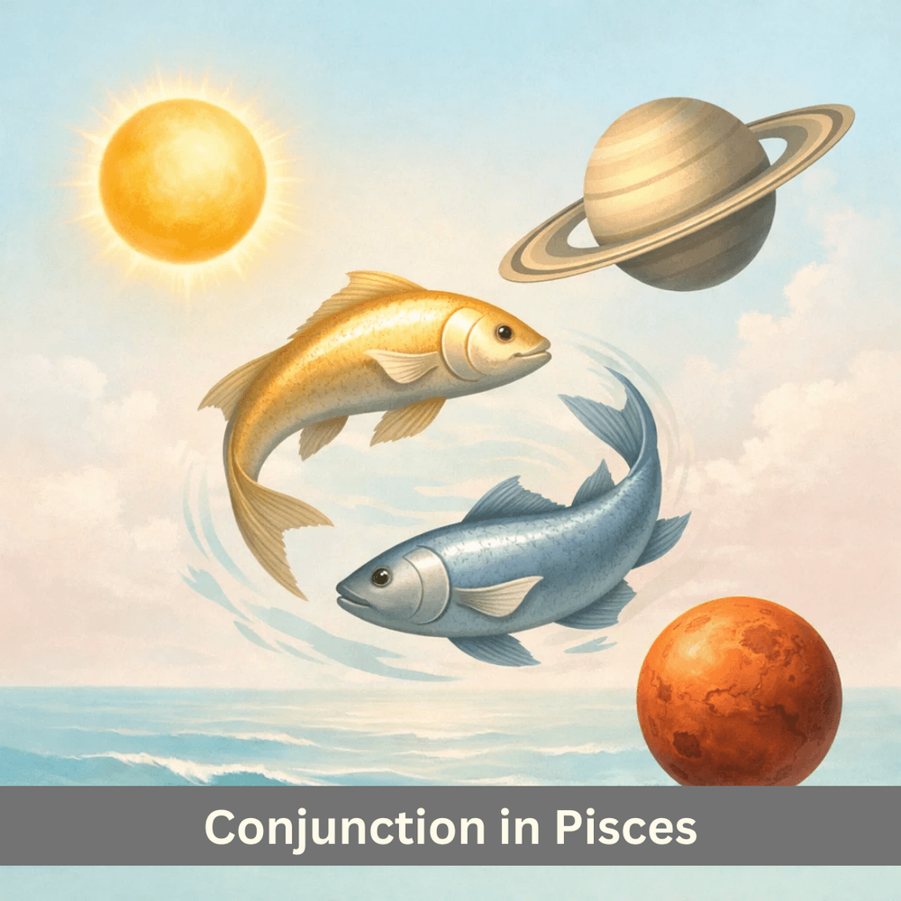 Sun, Saturn and Mars Conjunction in Pisces 2026: Inner Pressure and ...