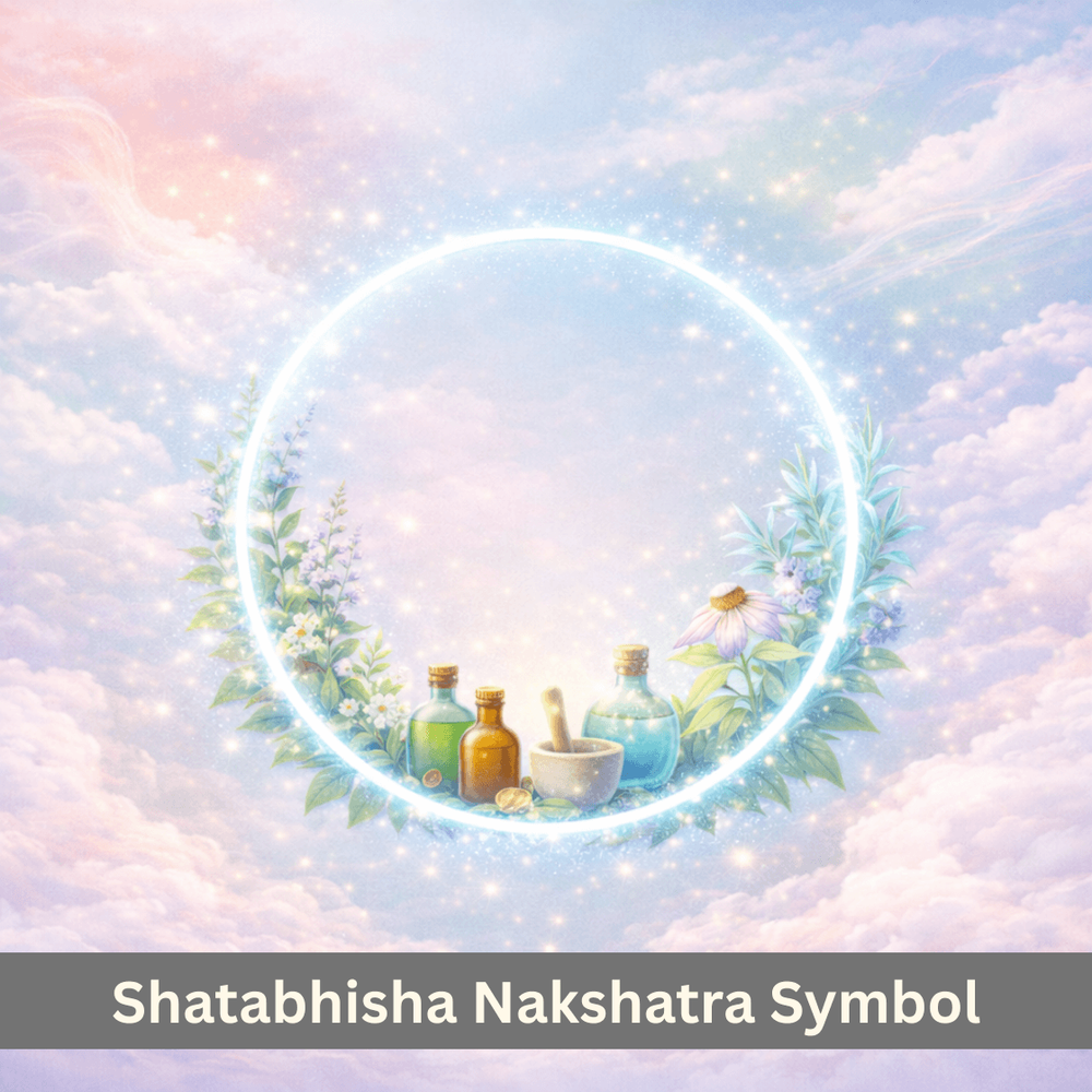 Shatabhisha Nakshatra Circle Symbol Meaning, Varuna, Hundred Healers ...